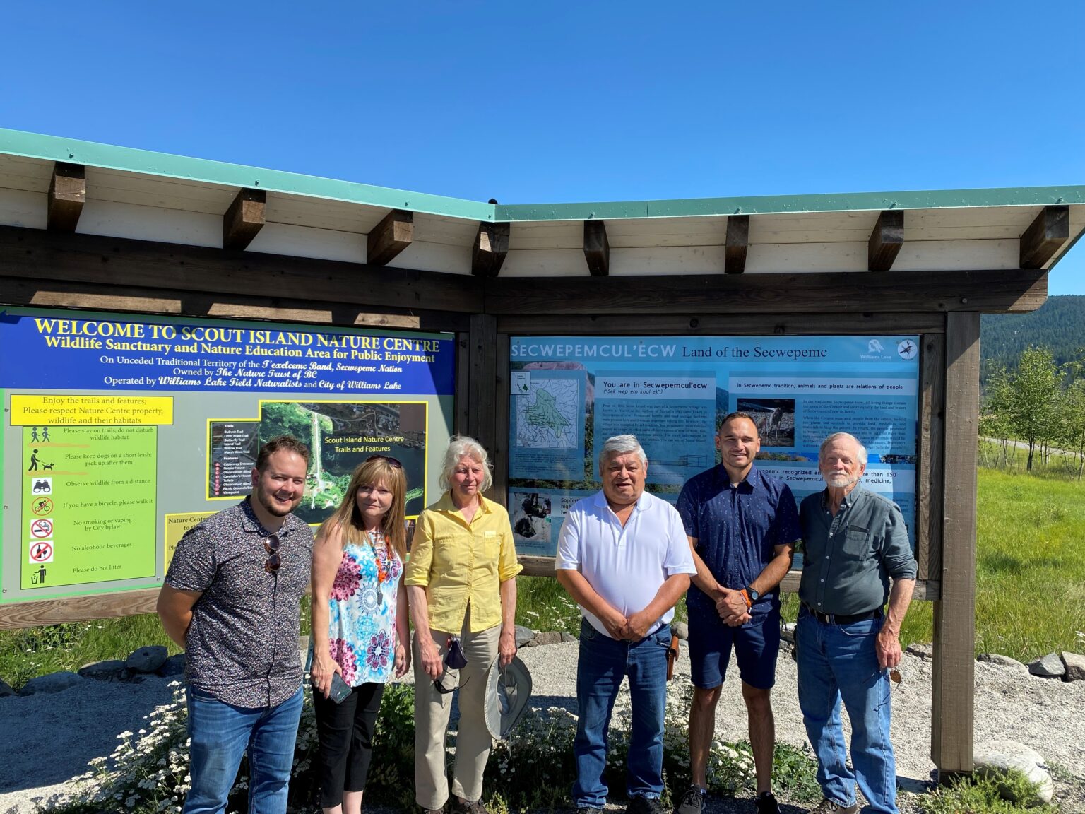 WLFN and Scout Island Announce New Signage