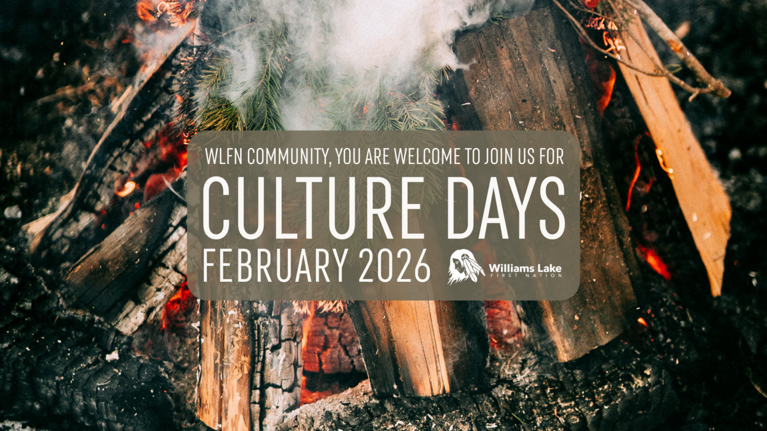 Culture Days for WLFN Community | WLFN